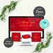 Christmas Website Banner Template, Editable Holiday Web Branding Set ...