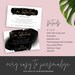 DIY Care Card Template Editable Care Instructions Card - Etsy