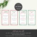 Season's Greetings Box Seal Labels, Editable Christmas Parcel Seal ...