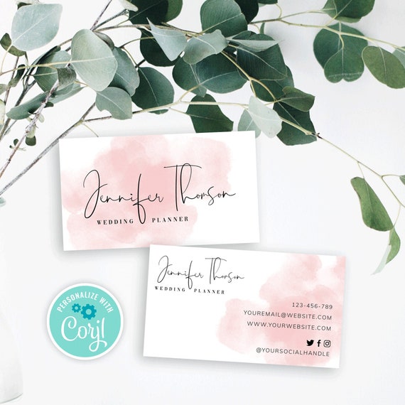 Etsy Business Card Fonts