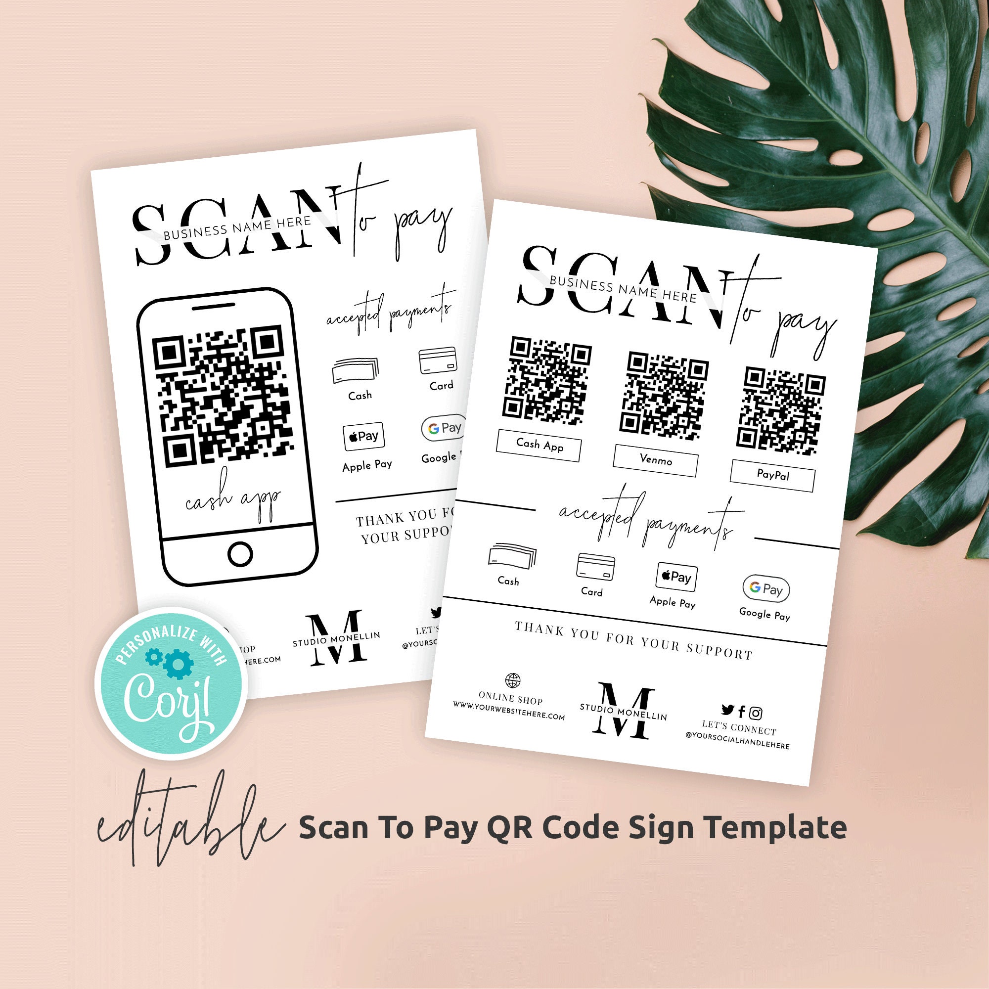 Editable Scan To Pay Card Canva Template Qr Code Sign - vrogue.co Editable Scan To Pay Card Canva Template Qr Code Sign - vrogue.co