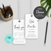Printable Hang Tag Template, Thank You Swing Tags, Custom Clothing Hang ...