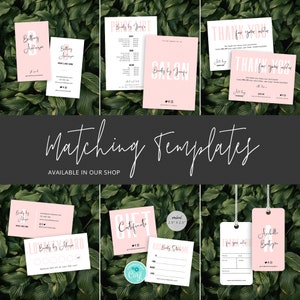 Mascara Label Template, Editable 10ml Cosmetic Bottle Label, Printable ...