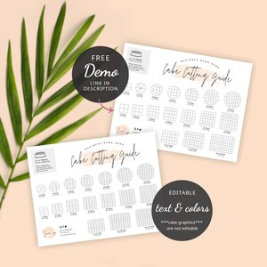 Cake Cutting Guides Template, Printable Wedding Cake Cutting ...
