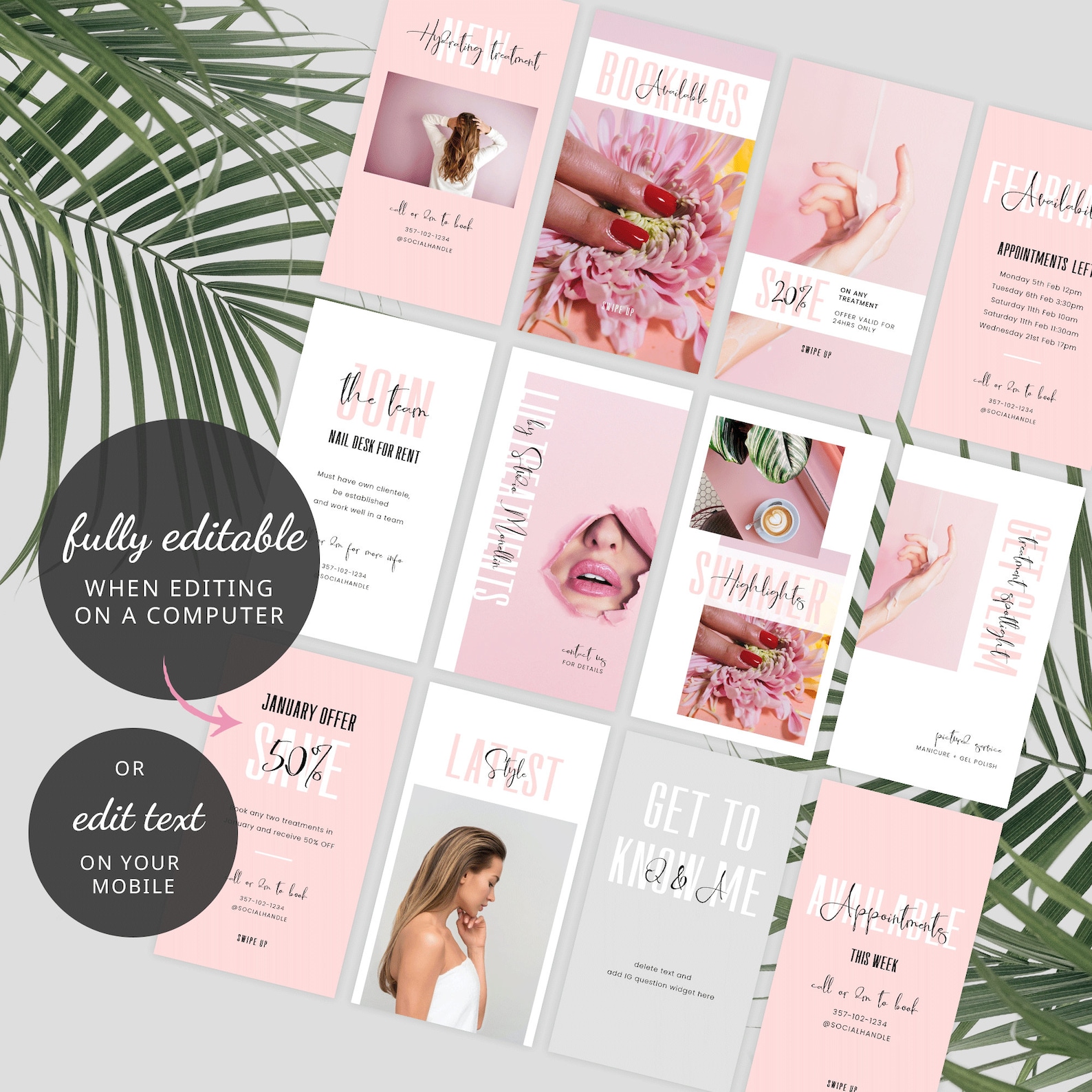 DIY Instagram Stories and Posts Instagram Branding Kit | Etsy