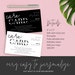 Minimalist Care Card Template, Customisable Care Cards, Care ...
