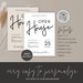 Boho Open House Flyer Template, Modern Real Estate Agent Marketing ...