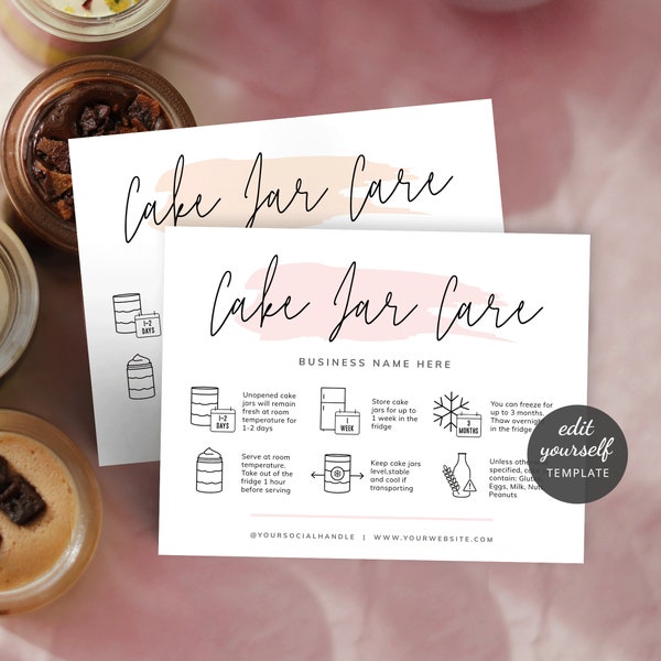 Cake in a Jar - Etsy