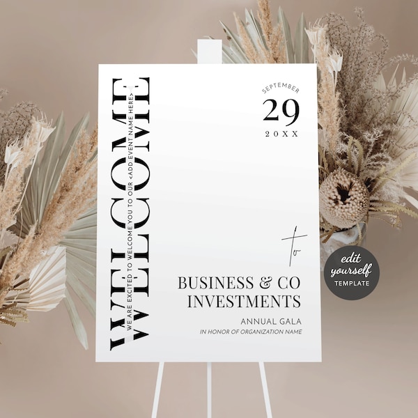 Event Welcome Sign - Etsy