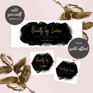 Facebook Cover Template, Facebook Page Banner Set, DIY Facebook ...