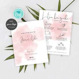 Solid Lotion Bar Application Guide Template, Customizable Body Butter ...