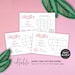 Heart Cake Cutting Guides Template, Custom Cake Serving Instructions ...