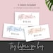 MINI Gift Voucher Template, Editable Gift Card Design, Small Gift ...