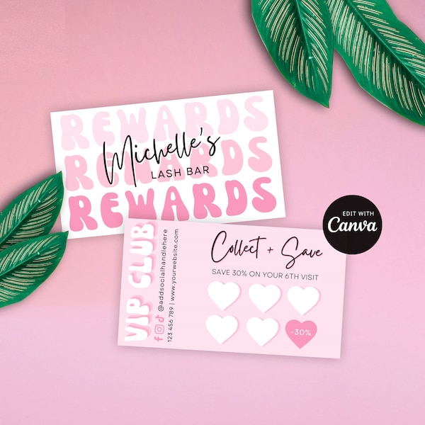 Reward Cards - Etsy