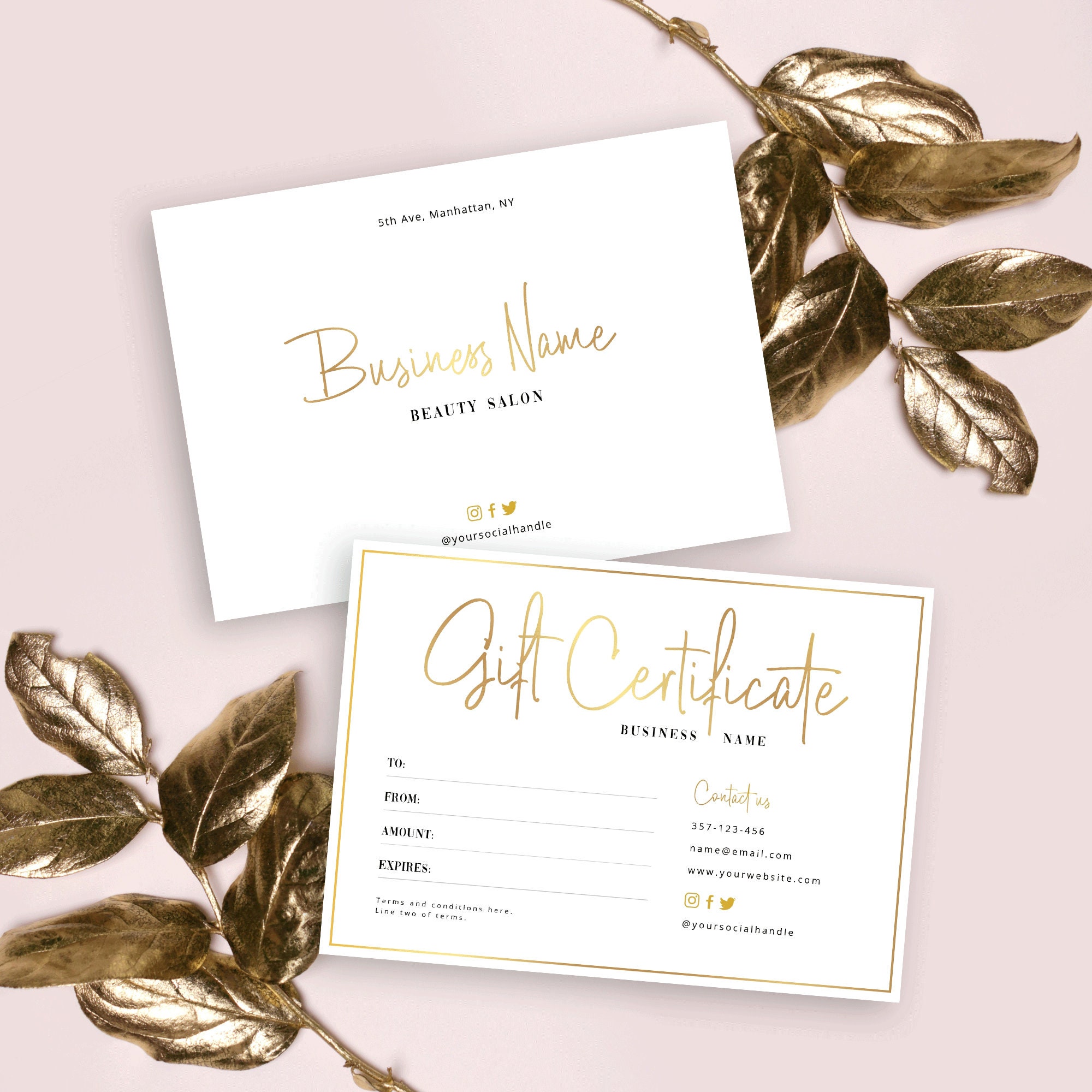 Design Templates Templates EDIT ONLINE Photography Gift Card Template 