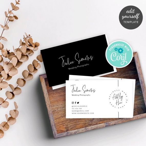 Etsy Business Card Fonts