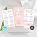 Wig Care Card Template, Editable Natural Wigs Aftercare, Feminine ...
