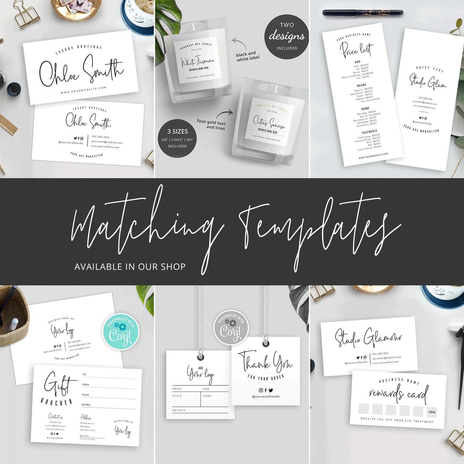 Printable Care Card Template Editable Care Instructions Card | Etsy