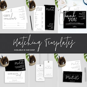 Business Event Welcome Sign Template, Minimalist Black & White ...