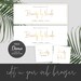 Facebook Page Cover Template, Editable Facebook Header, Faux Gold ...