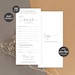 Donation Card Template Editable Fundraiser Donor Form - Etsy