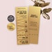 Gold Event Ticket Template, Elegant Awards Ceremony Entry Pass 8.5x2.75 ...