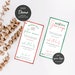 Season's Greetings Box Seal Labels, Editable Christmas Parcel Seal ...