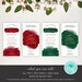 Christmas Box Seal Label Templates Editable Parcel Stickers - Etsy
