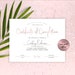 Rose Gold Completion Certificate Template, Customizable Certificate of ...
