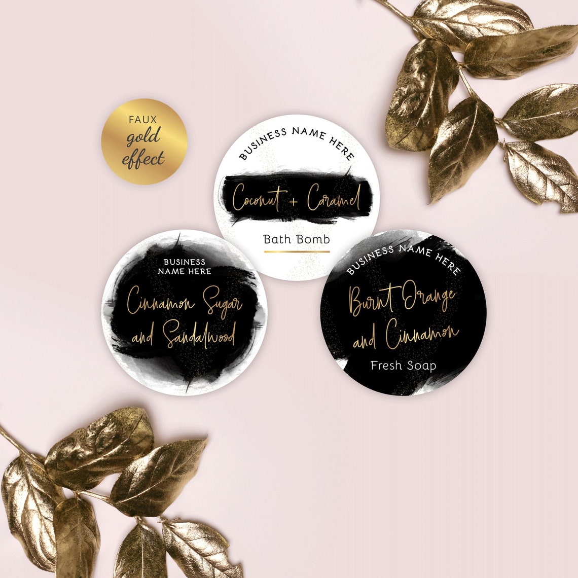 Editable Scent Name Labels Template, Customizable Flavour Food Stickers ...