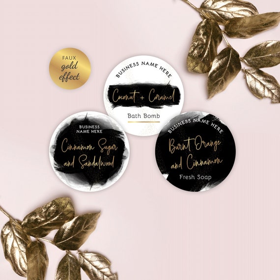 Editable Scent Name Labels Template Customizable Flavour Food - Etsy