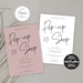 Pop up Shop Invitation Template, Boho Design, Craft Market Marketing ...