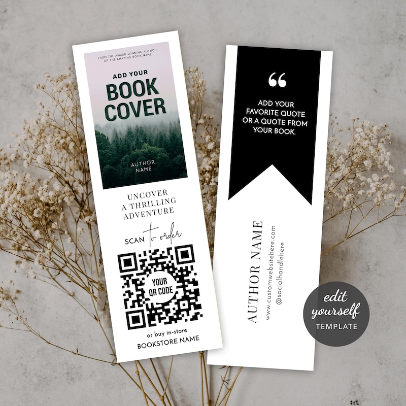 Custom Book Marks Print - Etsy
