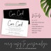 Printable Care Card Template, Customizable Care Guide Design, Washing ...