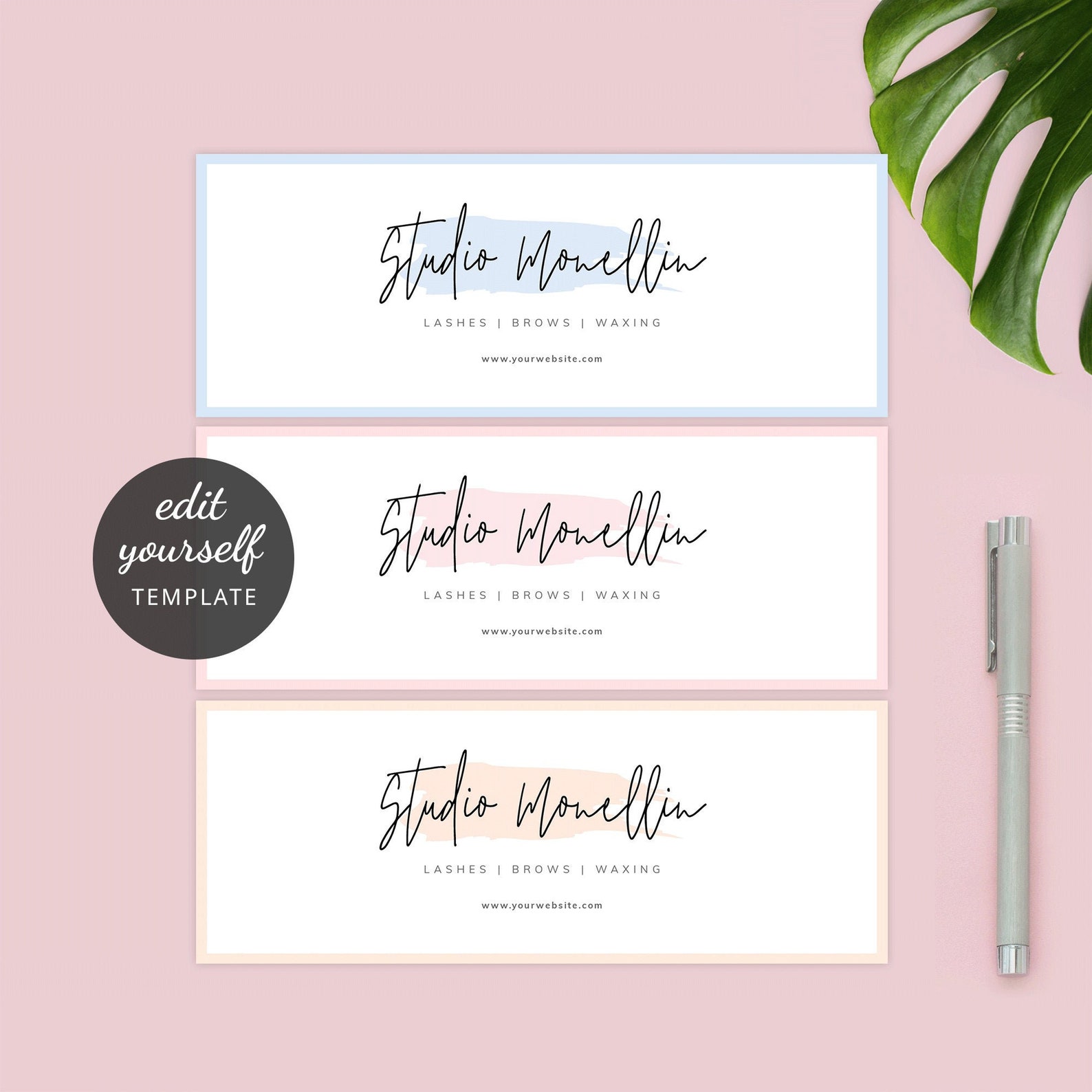 Editable Facebook Page Cover Template DIY Facebook Header | Etsy