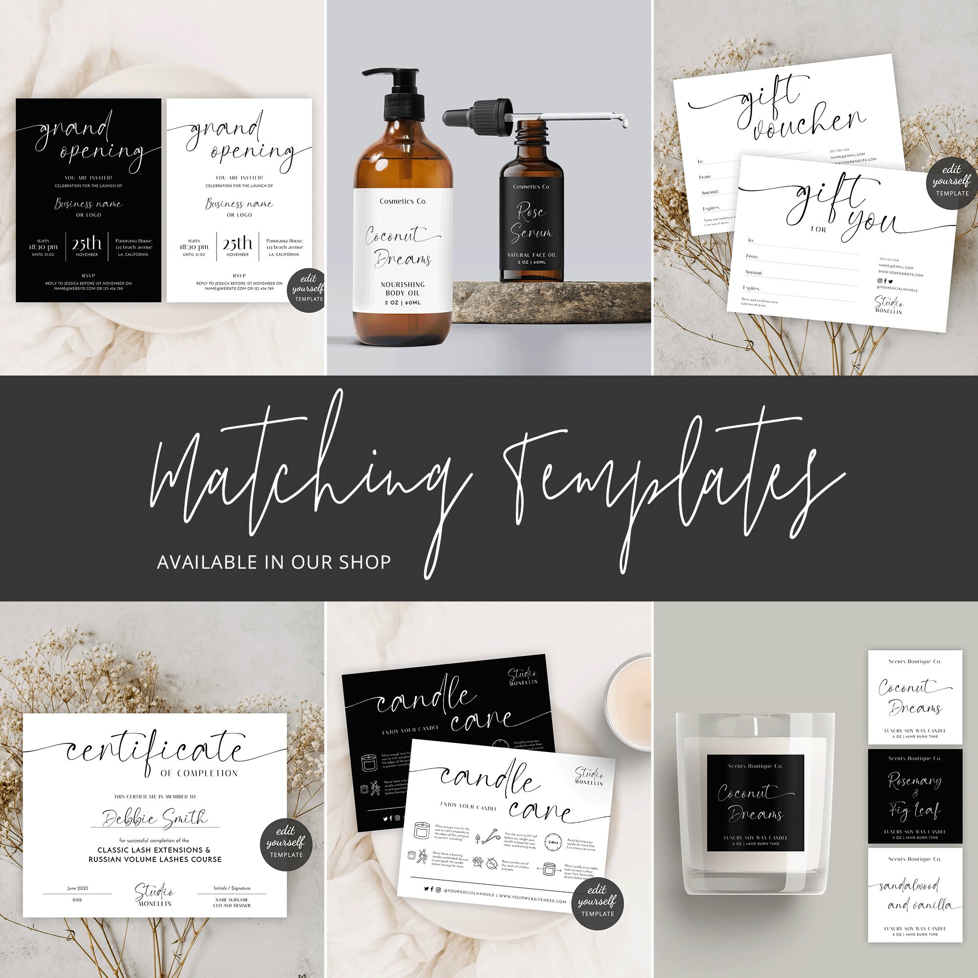 Market Day Flyer Template Editable Pop up Shop Leaflet - Etsy
