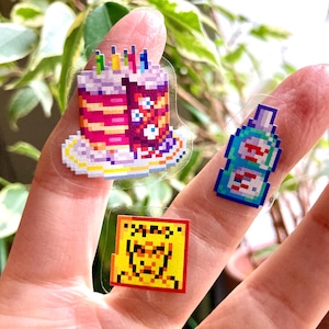 Mouthwashing Pixel Art Sticker Sheet With Anya Daisuke Swansea Jimmy ...