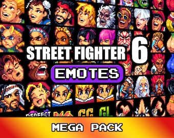 Street Fighter 6 Juri Ewuh Pixel Emote for Twitch/youtube/discord ...