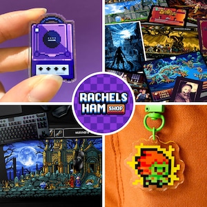 Akuma Symbol Acrylic Pin: 8bit Street Fighter Pixel Art Lapel Badge - Etsy