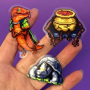 Elden Ring Pixel Art Sticker Sheet With Ranni Malenia Blaidd Torrent ...