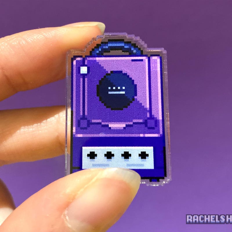 Pixel Art Pins - Etsy