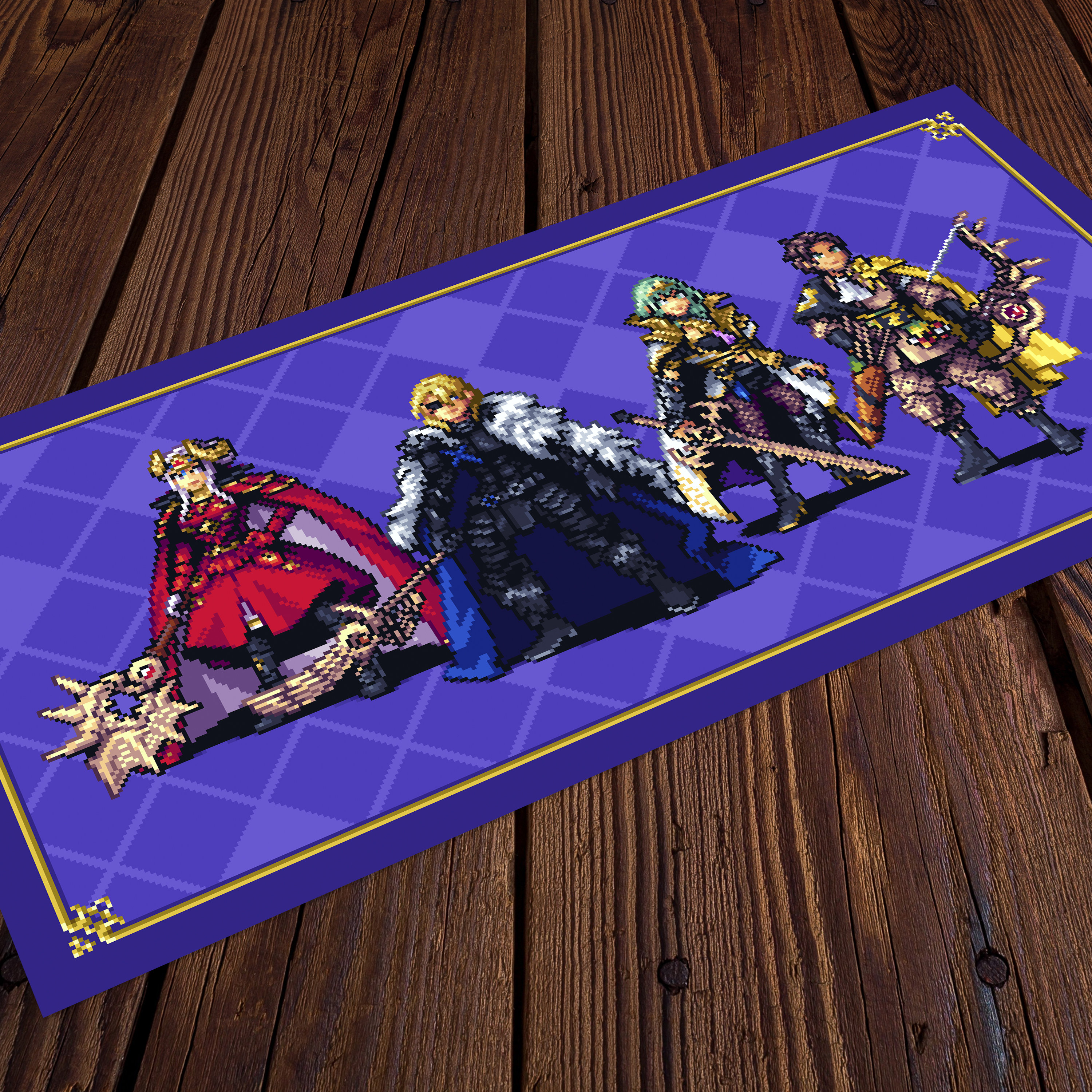 Three Houses (time-skip) Pixel Art Print: 8bit Fire Emblem Poster - Etsy