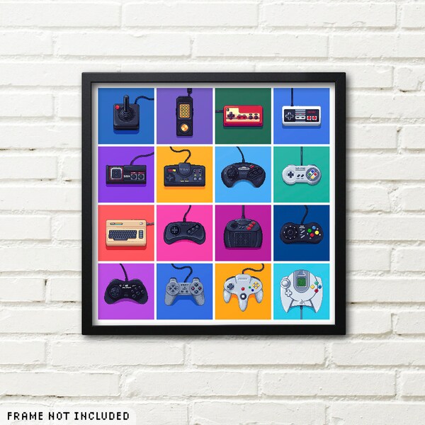 Video Game Art - Etsy UK