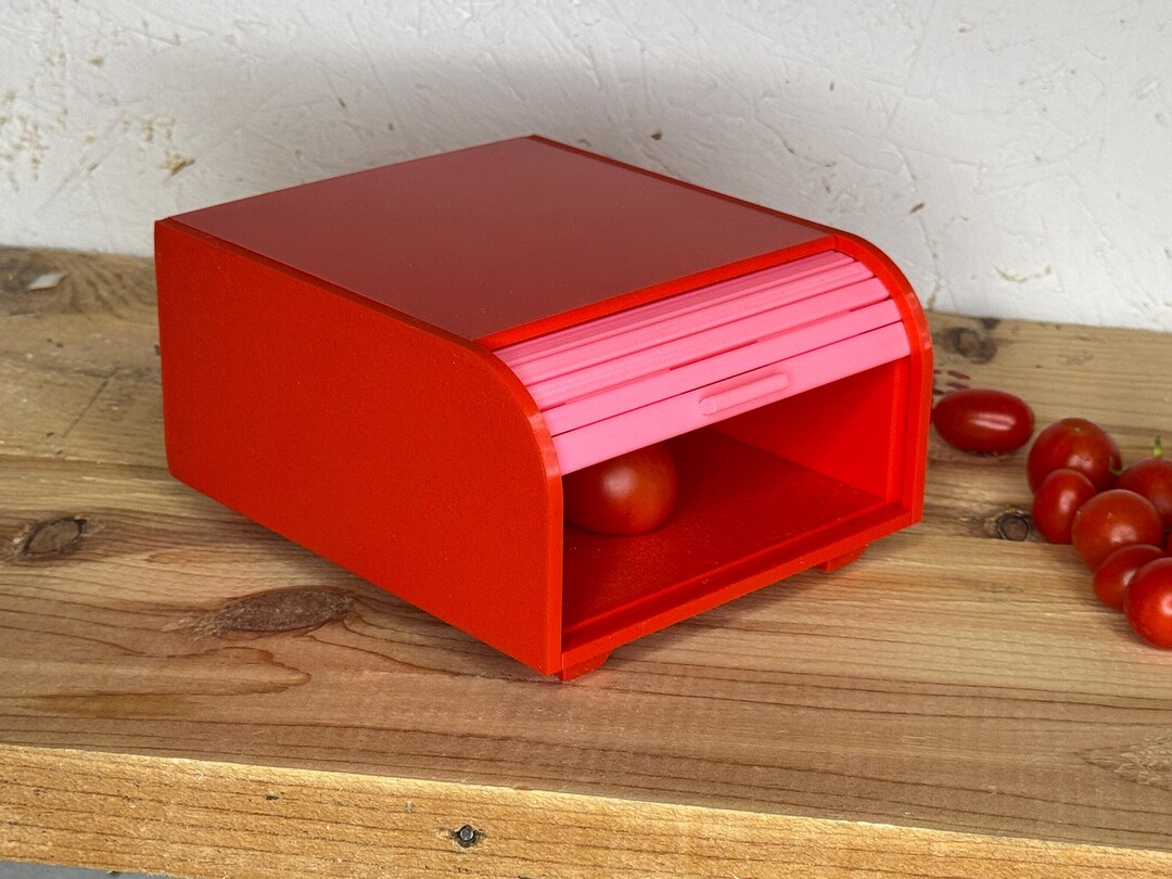 Roll Top 3D Printed Storage Shelf Tidy | Not Full Sized | Small Storage ...