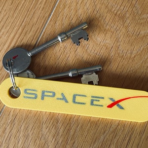 Key Ring Spacex Keyring Space Theme Key Holder Colour Combinations ...