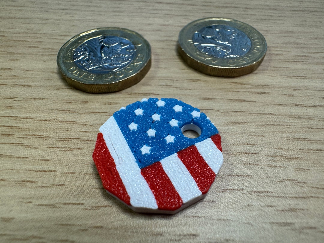 Shopping Trolley Replica World Flags Pound Coin Key Ring Shopping ...