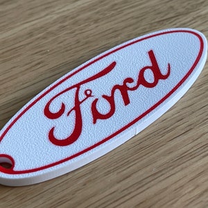 Ford Emblem Key Ring - Many Colours Available Car Drivers Fob ...