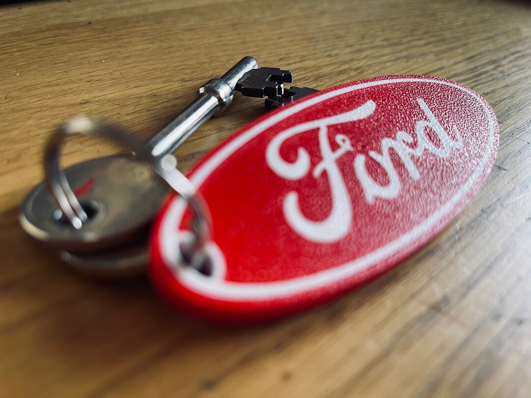 Ford Emblem Key Ring - Many Colours Available Car Drivers Fob ...