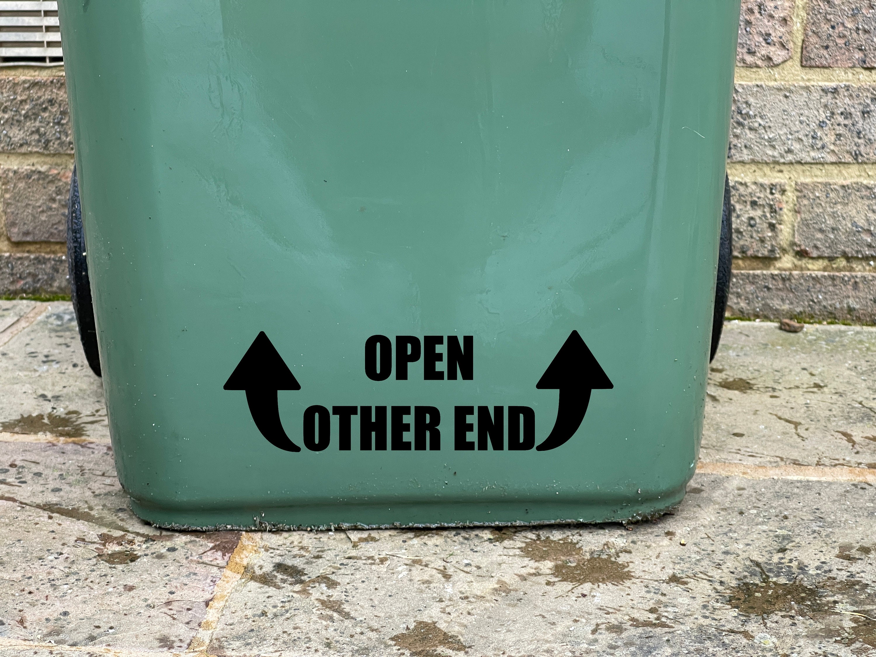 Custom Wheelie Bin Stickers Custom Stickers Vinyl Stickers | Etsy UK