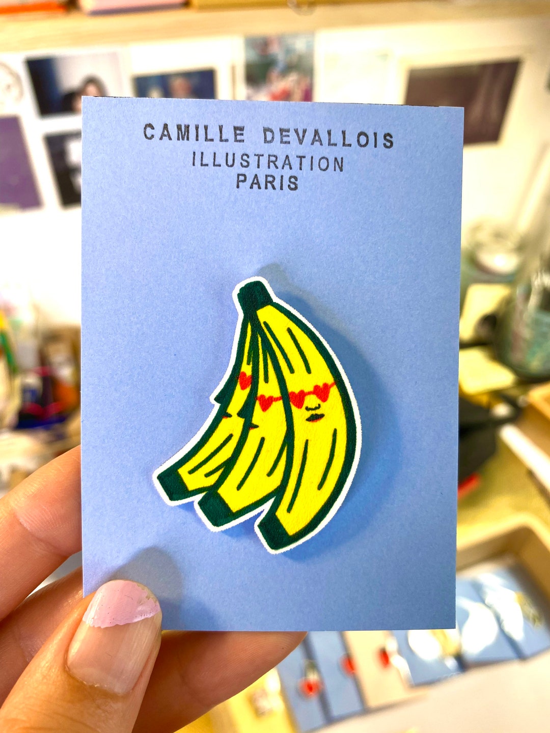 Cool Banana Trio Pins - Etsy